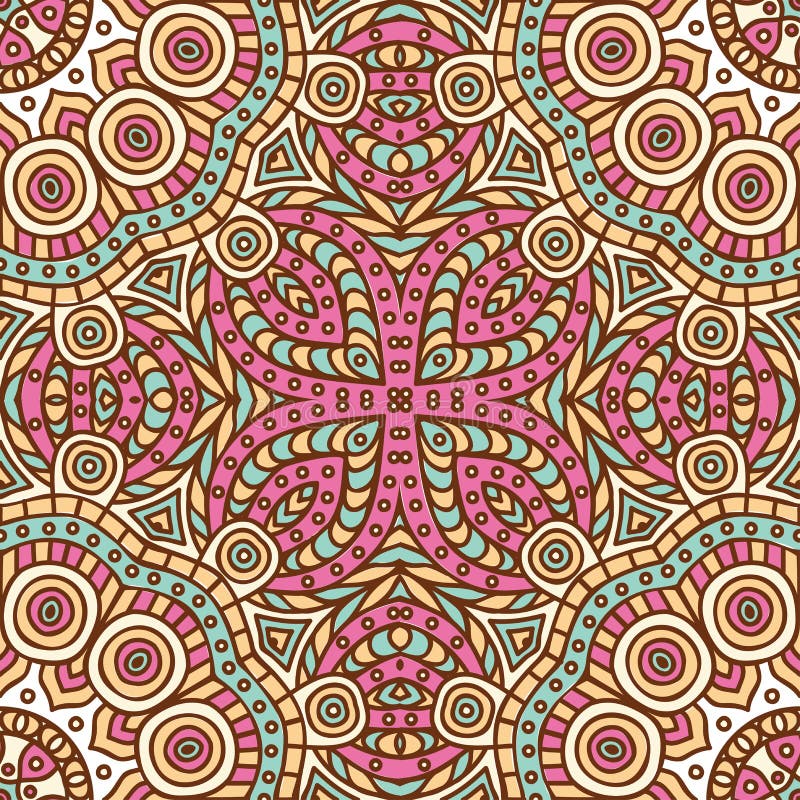 Abstract Vector Background Seamless Pattern Stock Vector - Illustration ...