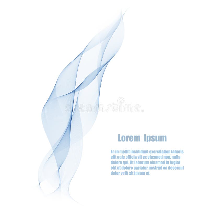 Abstract Vector Background, Transparent Waved Lines for Brochure, Flyer ...