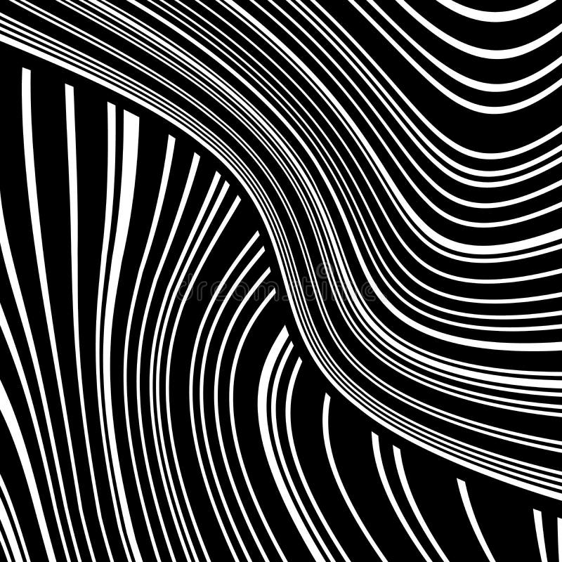 Abstract Vector Background of Waves Stock Vector - Illustration of line ...