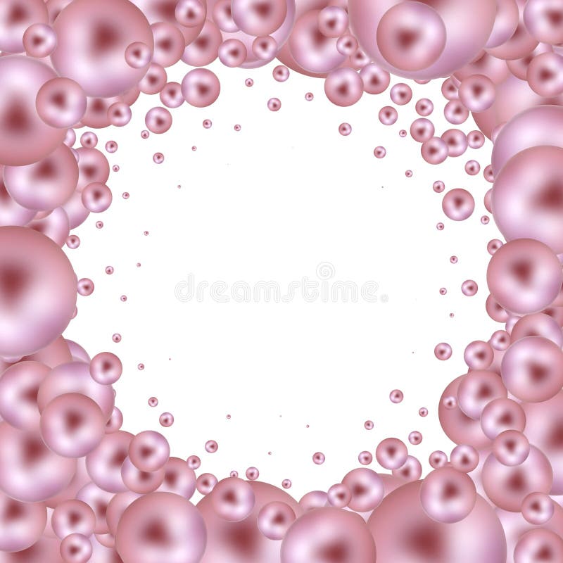 Abstract Vector Balls. Frame. Layout, Template, Banner, Cover ...