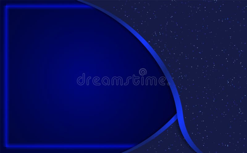 Abstract Vector Blue Background Illustration with Dust Border Stock ...