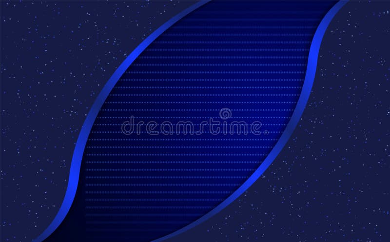 Abstract Vector Blue Dots Line Background Illustration with Dust Border ...
