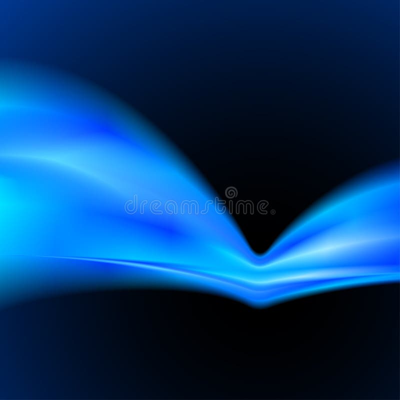 Abstract Vector Blue Energy Background Stock Vector - Illustration of ...