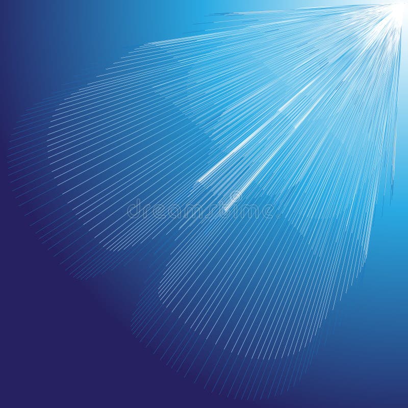 Abstract vector blue rays stock vector. Illustration of strip - 90245874