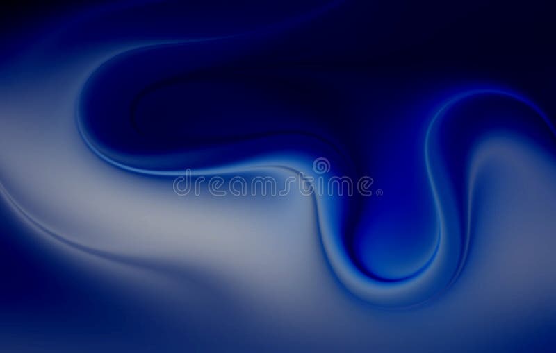 Abstract Vector Blue Shaded Wavy Background with Lighting Effect ...