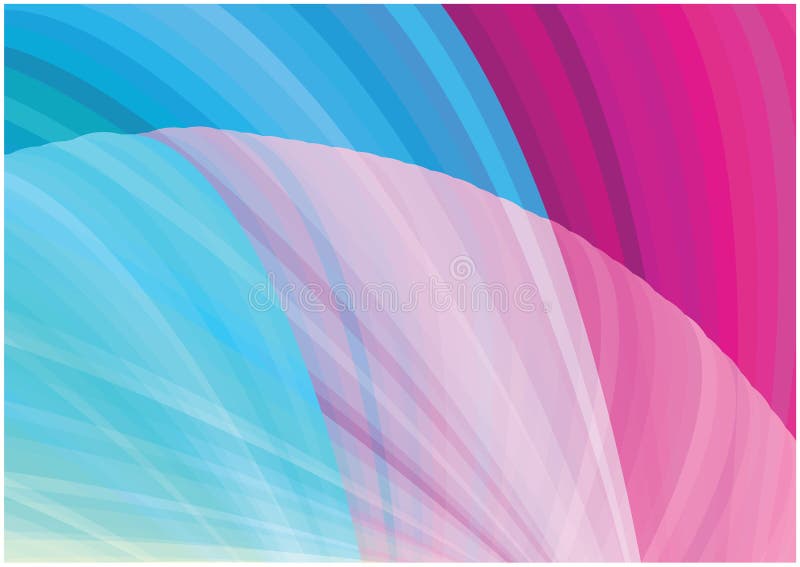 Abstract Vector Bright Curves Background Stock Vector - Illustration of ...