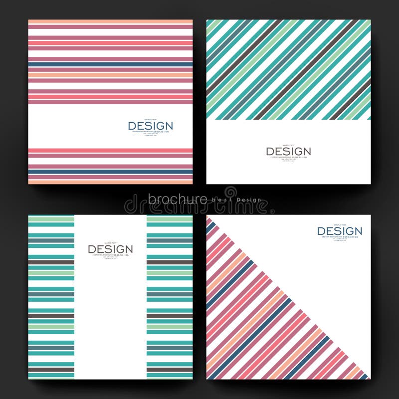 Abstract Vector Brochure Template. Flyer Layout Stock Vector ...