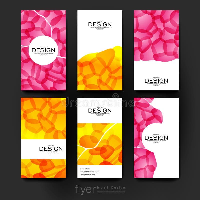 Abstract Vector Brochure Template. Flyer Layout Stock Vector ...