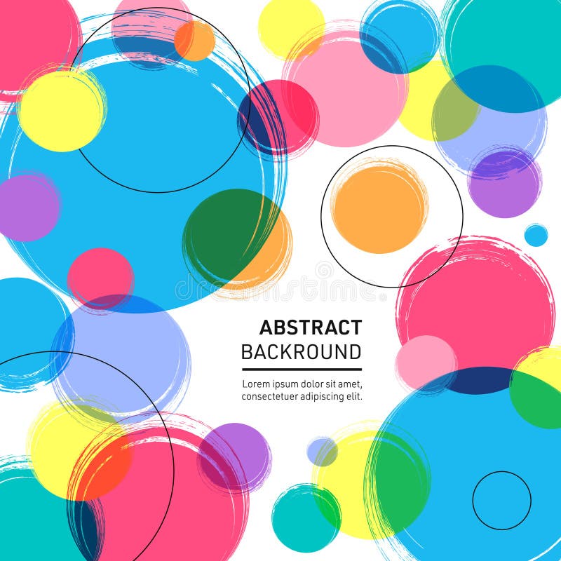 Abstract Vector Card or Poster Design Template Stock Vector ...