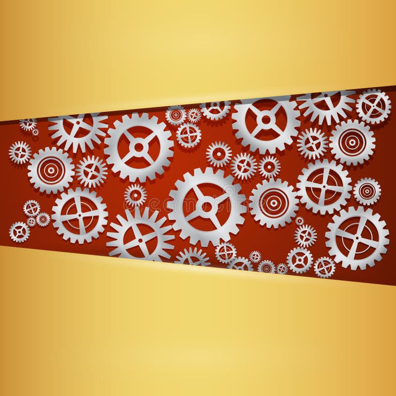 Abstract Vector Cogs - Gears Stock Vector - Illustration of circle ...
