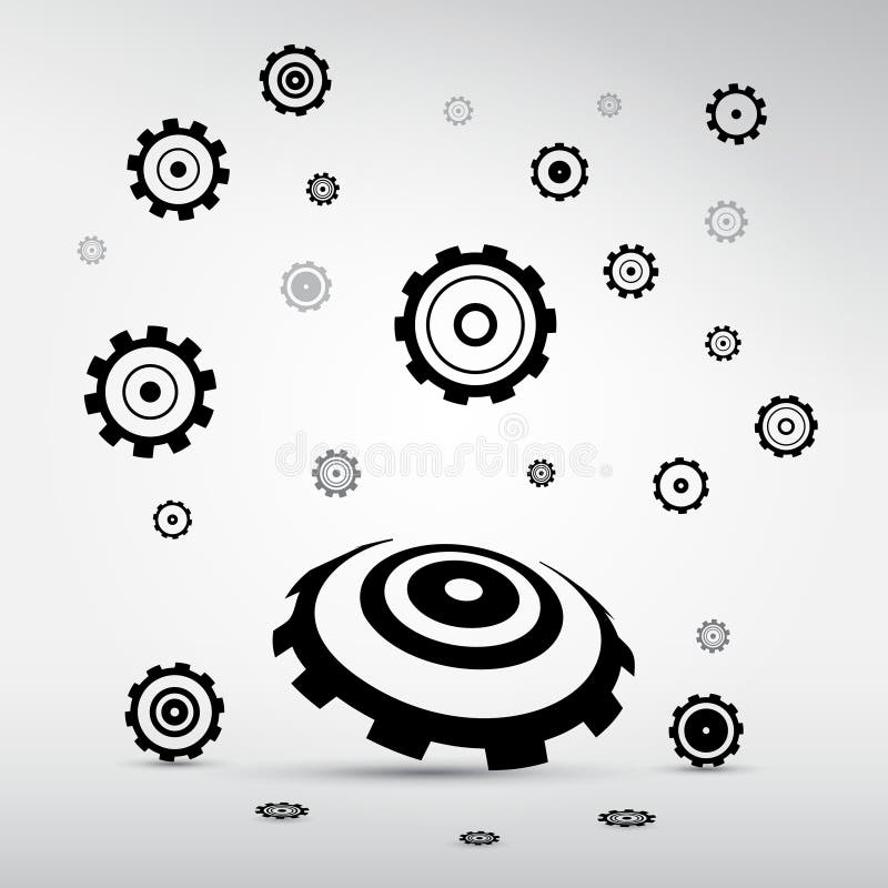 Cogs Banner Blue Grey Stock Illustrations – 24 Cogs Banner Blue Grey ...