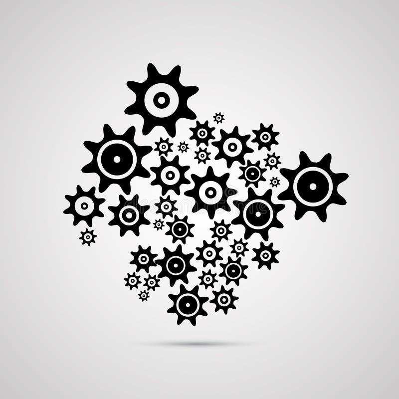 Abstract Vector Cogs - Gears Stock Vector - Illustration of engineering ...
