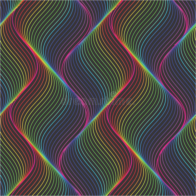 Abstract Vector Color Pattern or Texture Stock Vector - Illustration of ...