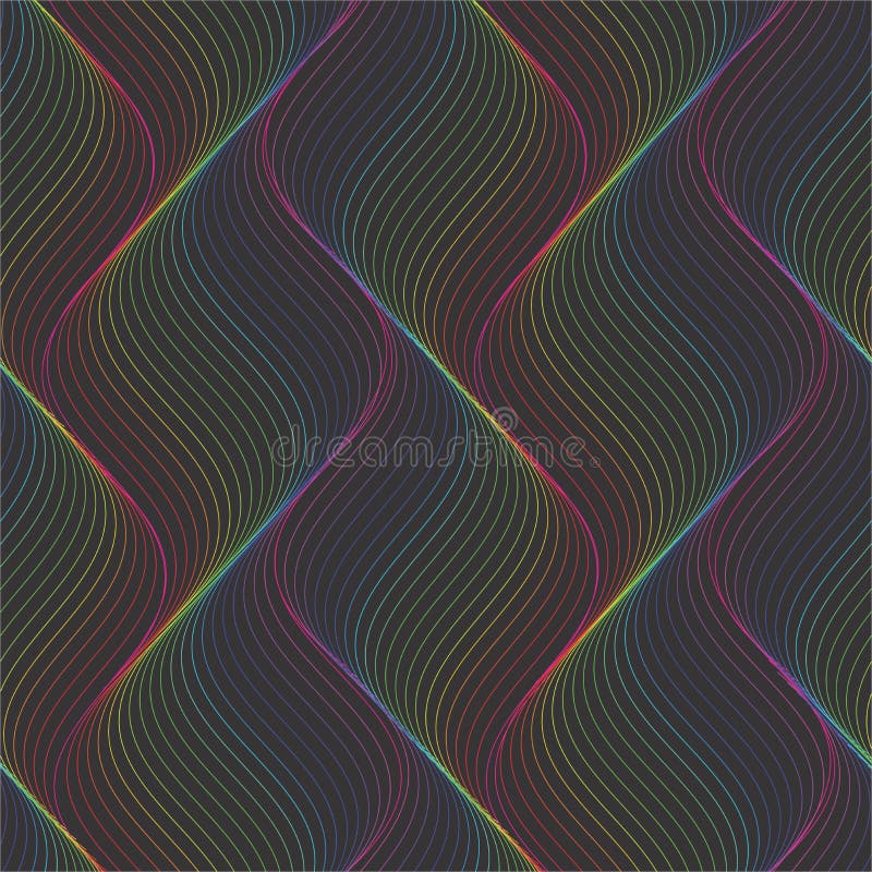 Abstract Vector Color Pattern or Texture Stock Vector - Illustration of ...