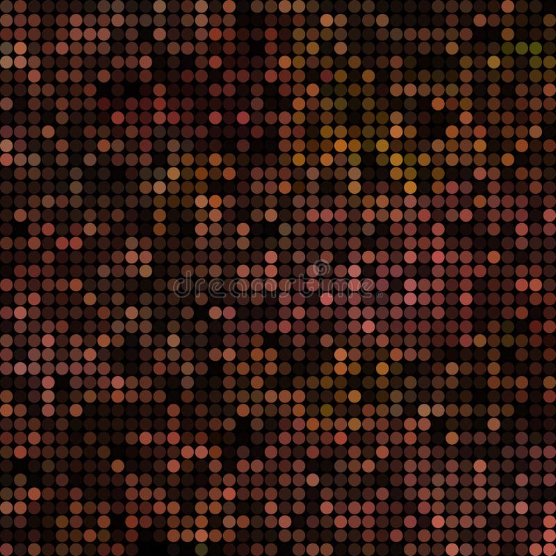 Abstract Vector Colored Round Dots Background Stock Illustration ...