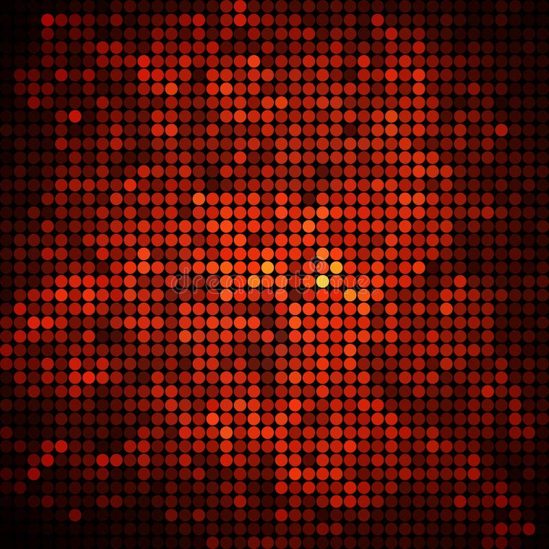 Abstract Vector Colored Round Dots Background Stock Illustration ...