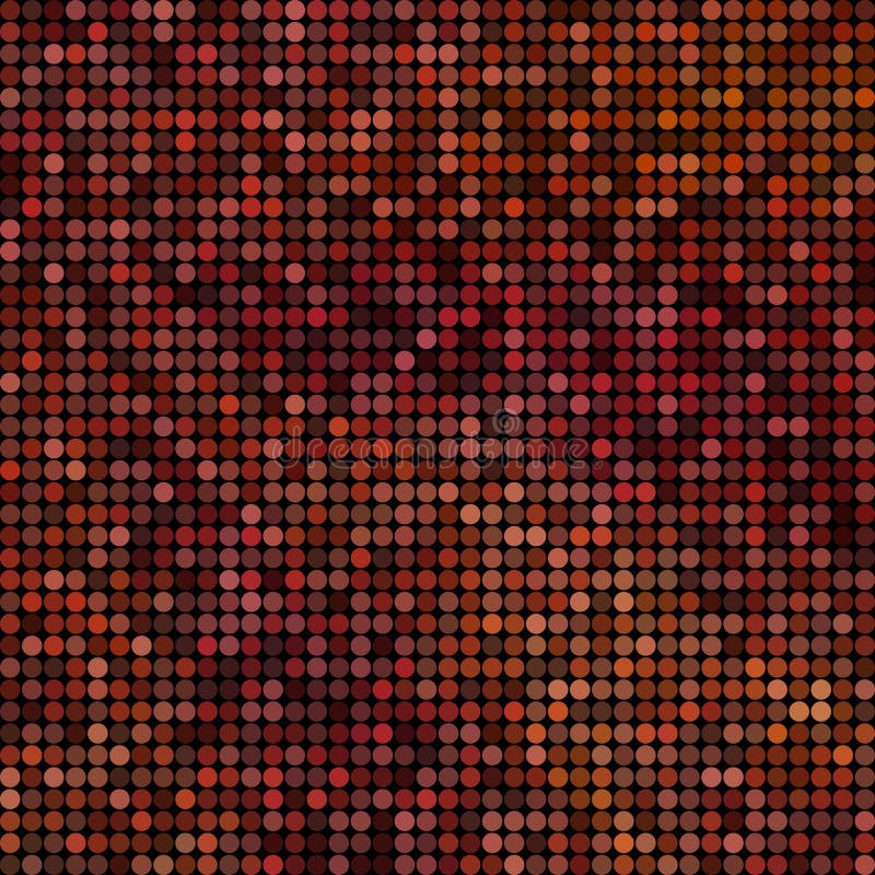 Abstract Vector Colored Round Dots Background Stock Illustration ...