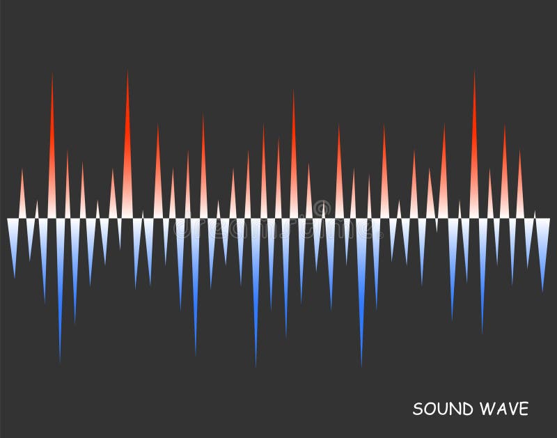 Colorful soundwave logo. stock vector. Illustration of company - 254877785