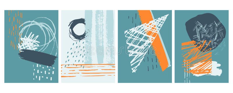 Abstract Vector Composition Stock Vector - Illustration of brochure ...