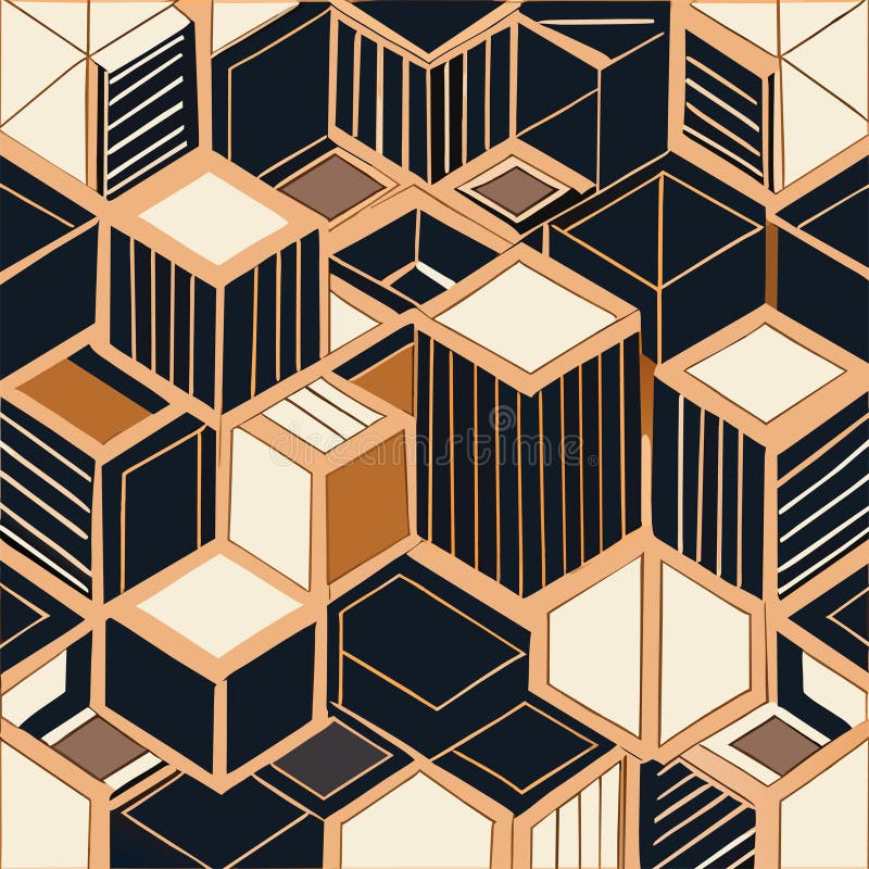 Abstract Vector Cube Background, 3d Isometric Cube in Flat Style. AI ... Abstract Vector Cube Background, 3d Isometric Cube in Flat Style. AI ...
