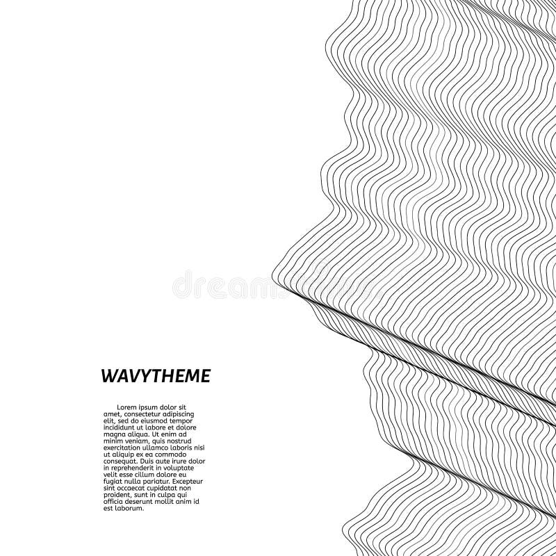 Wavy Vector Element Stock Illustrations – 212,513 Wavy Vector Element ...