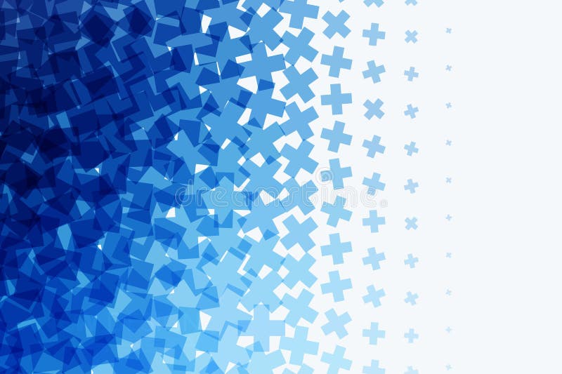 Abstract Vector Design Elements with Cross Stock Vector - Illustration ...