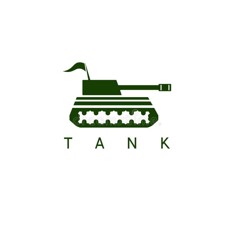 Abstract Vector Design Template of Tank Stock Vector - Illustration of ...