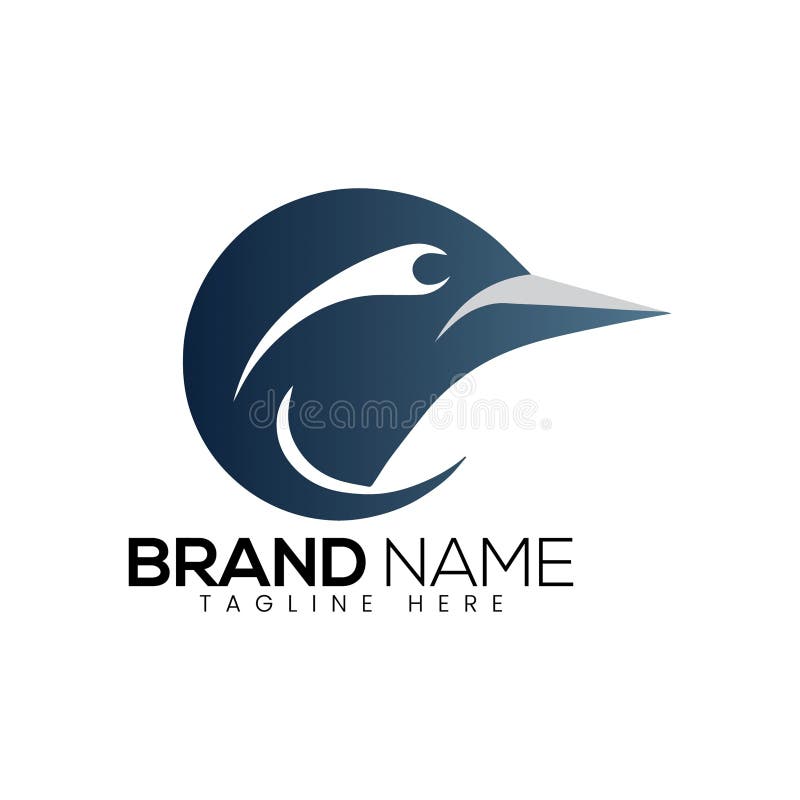 Abstract Vector Eagle Logo Design Template Stock Vector - Illustration ...