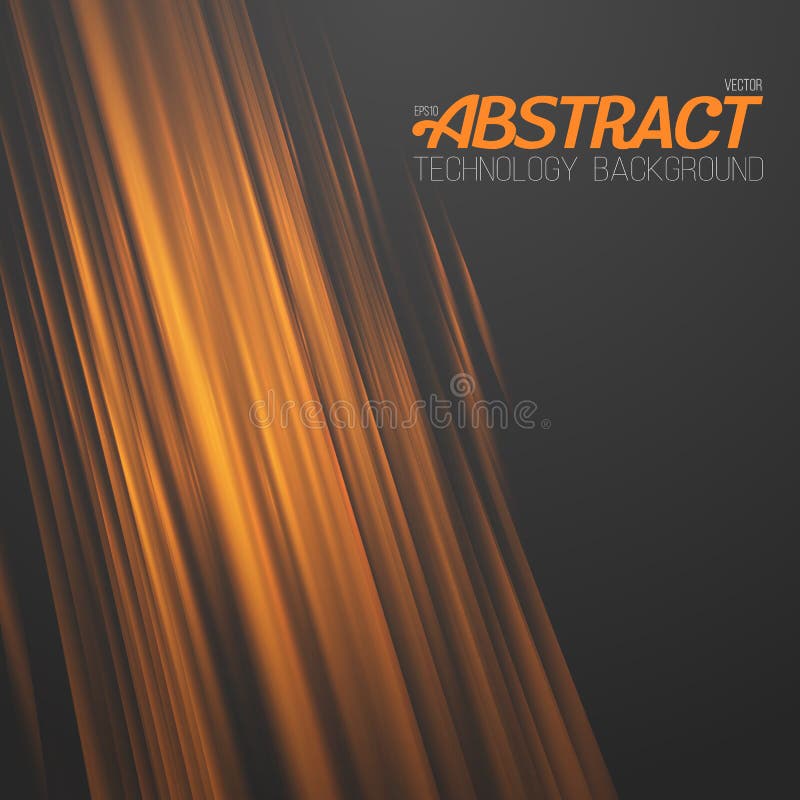 Abstract Vector Fire. Motion Fire Flow Template Stock Vector ...