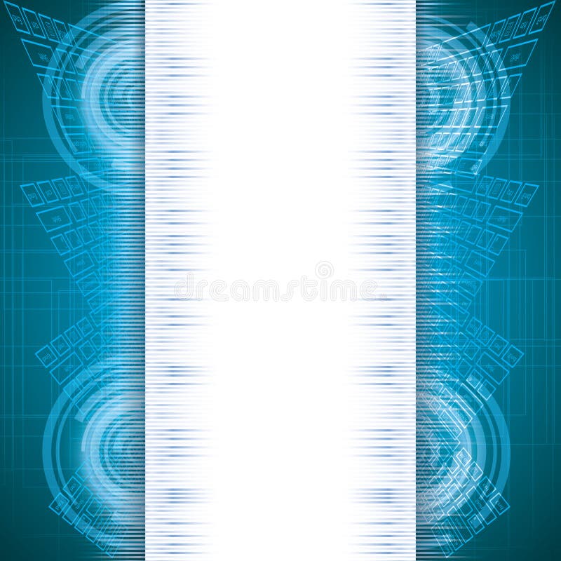 Abstract Vector Futuristic Background Stock Vector - Illustration of ...