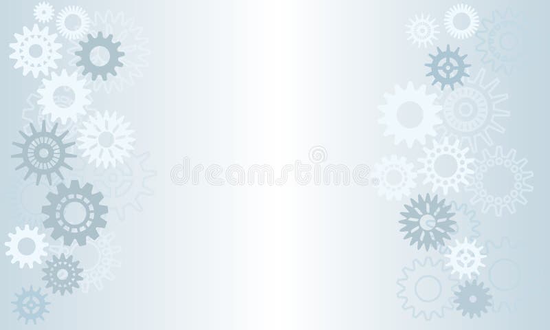 Abstract Vector Geometric Background with Gears Stock Vector ...