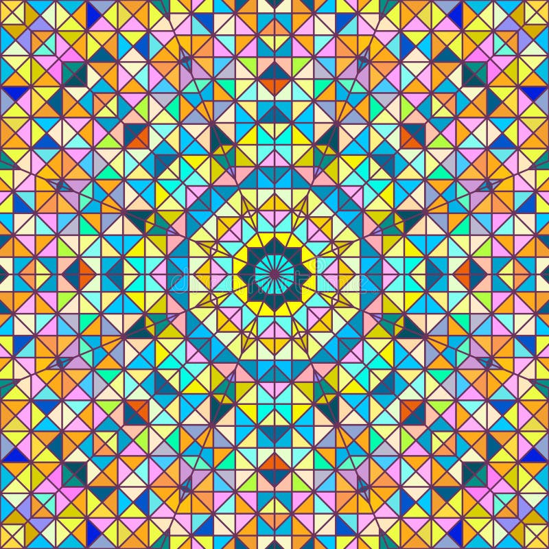 Abstract Vector Geometric Colorful Background Stock Vector ...