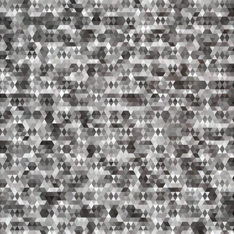 Abstract Vector Geometric Design. Gray Triangle Background. Eps 10 ...