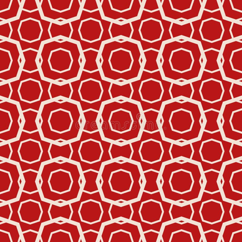 Geometric Set of Maroon Seamless Patterns for Design Stock Vector ...