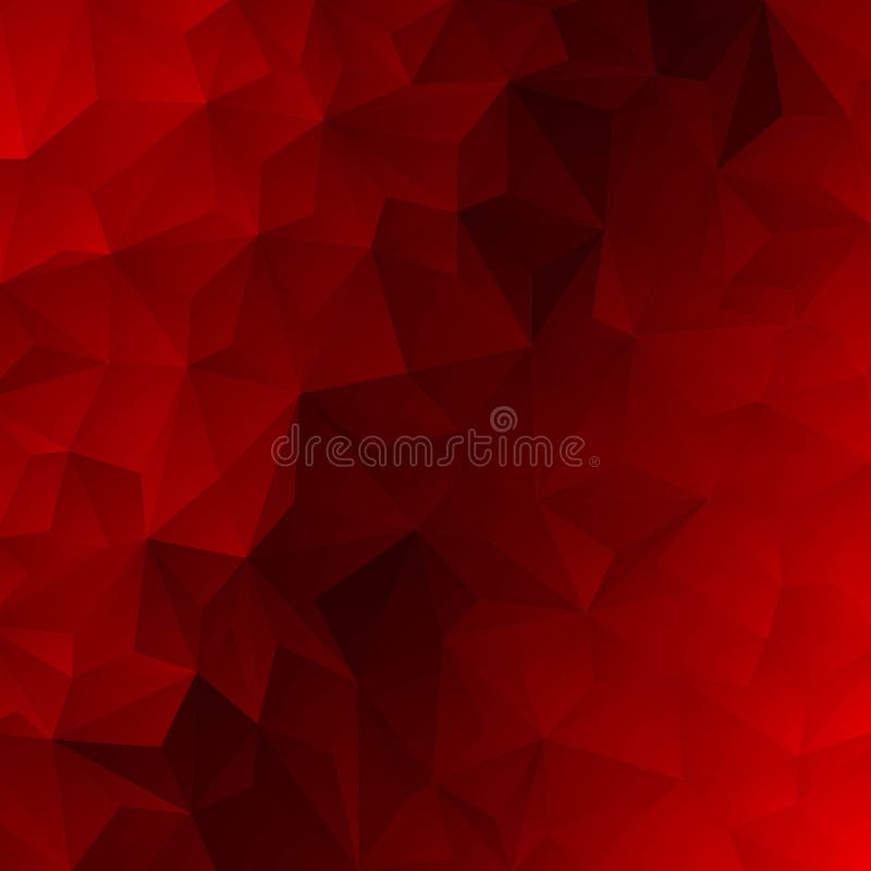 Abstract Vector Geometry Background, Red Planes, Crystals. Eps 10 Stock ...