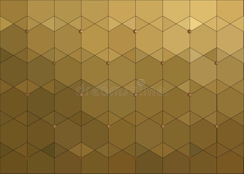 Abstract Vector Golden Background with Hexagons Stock Illustration ... Abstract Vector Golden Background with Hexagons Stock Illustration ...