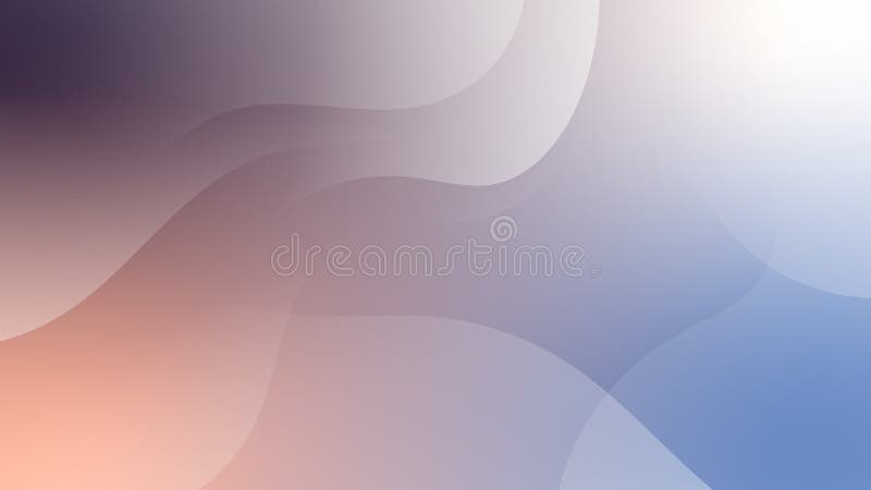 Abstract Vector Gradient Background with Smooth Waves. Stock Vector ...