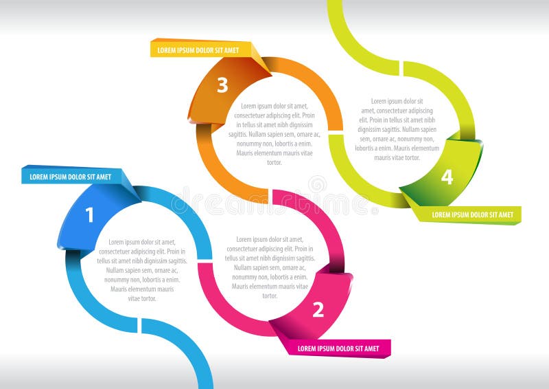 Abstract Vector Graph for Infographic Stock Vector - Illustration of ...