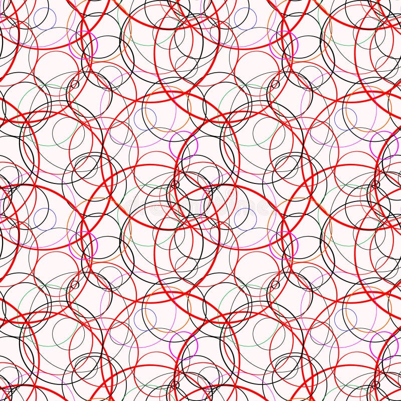 Squiggly Lines Pattern Green Stock Illustration - Illustration of ...