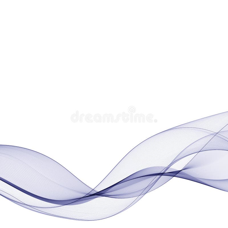 Abstract Vector Graphics. Blue Wave. Template for Advertising. Eps 10 ...