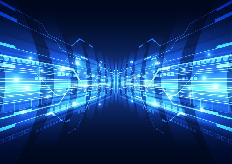 Abstract Vector Hi Speed Technology Internet Background Stock Vector ...
