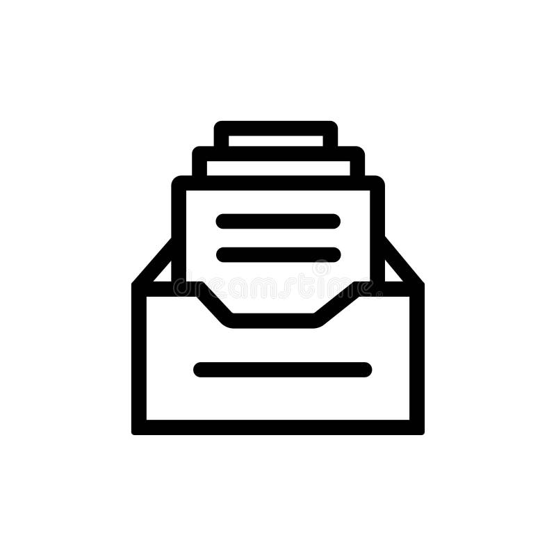Archive Storage Icon Vector Design Template. High Quality Black Style ...