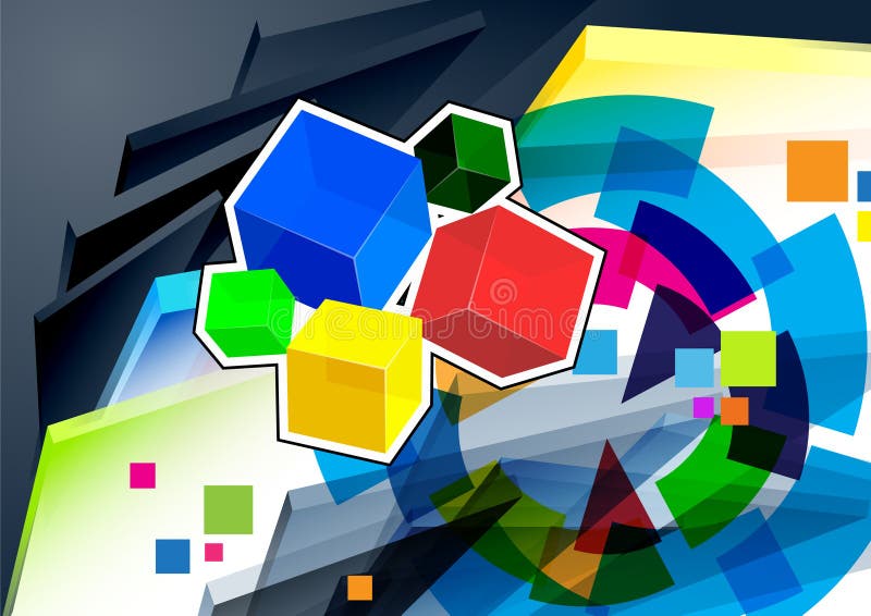 Abstract Vector Illustration Stock Vector - Illustration of beautiful ...