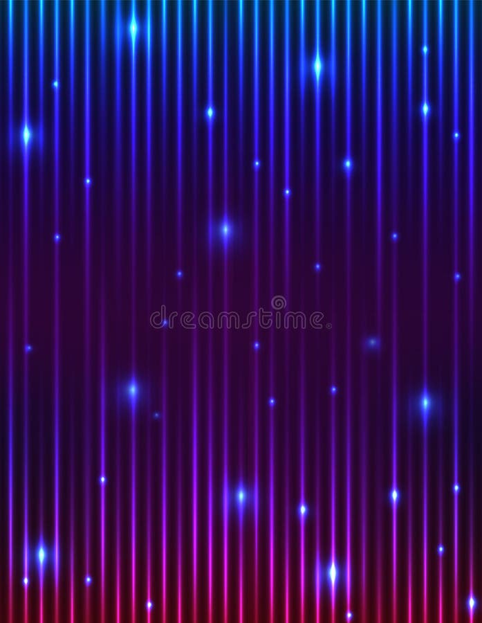 Abstract Vector Illustration Background with Colorful Shining Lines for ...
