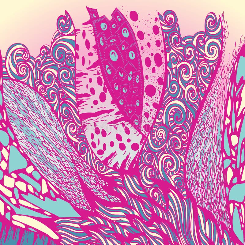 Abstract Vector Illustration Stock Vector - Illustration of painted ...