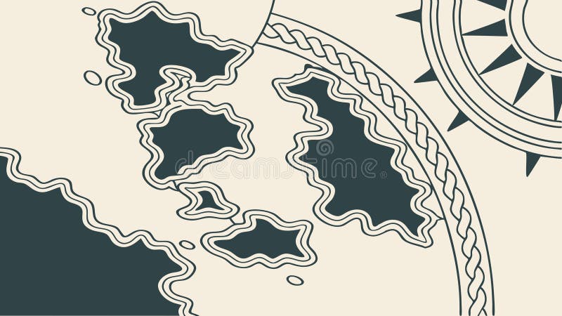 Abstract Map Sections and Gears Vector, Exploration and Industry ...