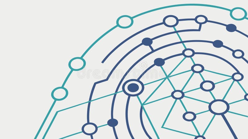 Abstract Network Connection, Technology and Global Data, Vector Design Generative AI Stock ...