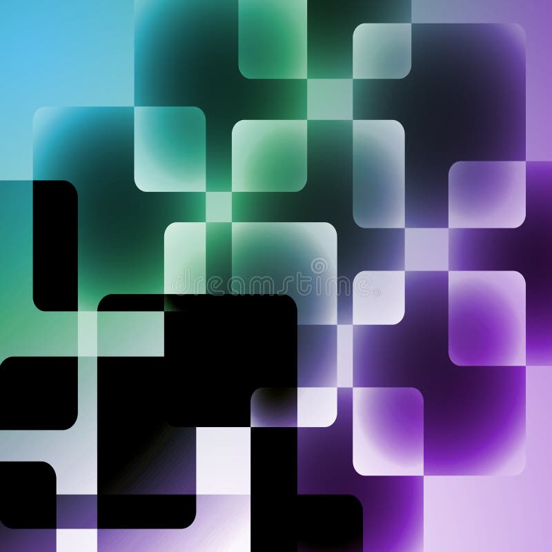 Abstract Vector Illustration of Squares Stock Vector - Illustration of ...