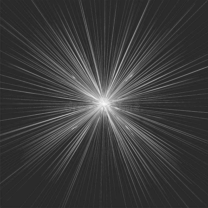 Creative Retro Starburst Graphic Element For Background Label Or Logo