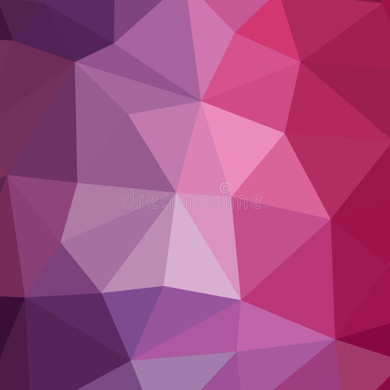 Abstract Vector Illustration. Triangular Design. Geometric Presentation ...